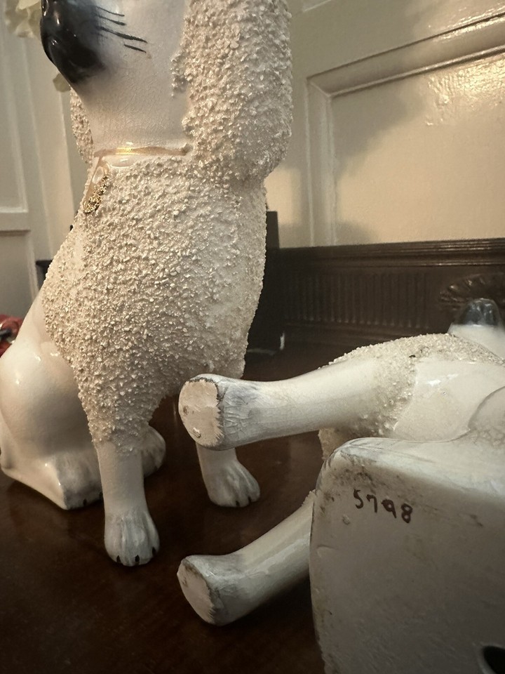 Very Rare Original Pair of Wally Dogs Marked Similarly to Item 5798 ...
