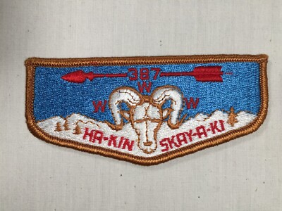 Ha-Kin-Skay-A-Ki OA Lodge 387 S1 Flap BSA Patch | eBay