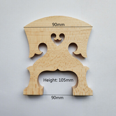 Viola da Gamba Viol 5 Strings Cello Baroque Style Bridge Foot width ...