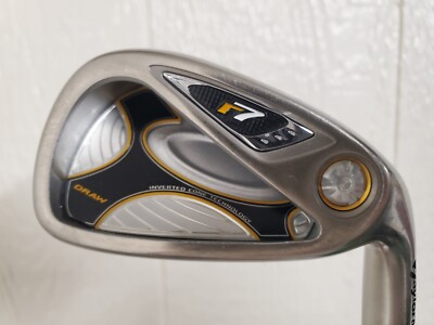 TAYLORMADE R7 Draw Single 6 Iron T-Step 90g Steel Shaft Stiff Flex RH ...