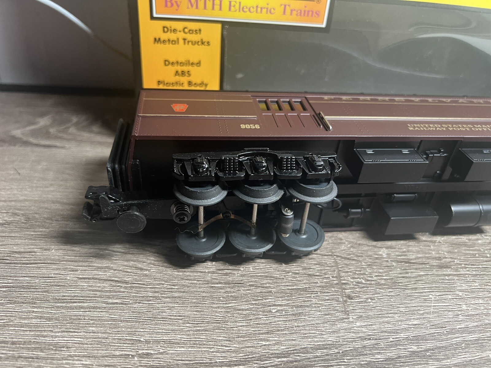 MTH Rail King Pennsylvania Madison Passenger Observation Car 0-27 Gauge ...