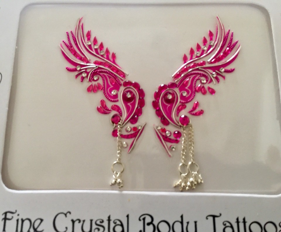 vajazzle fairy art made with swarovski stones fine beads non piercing ...