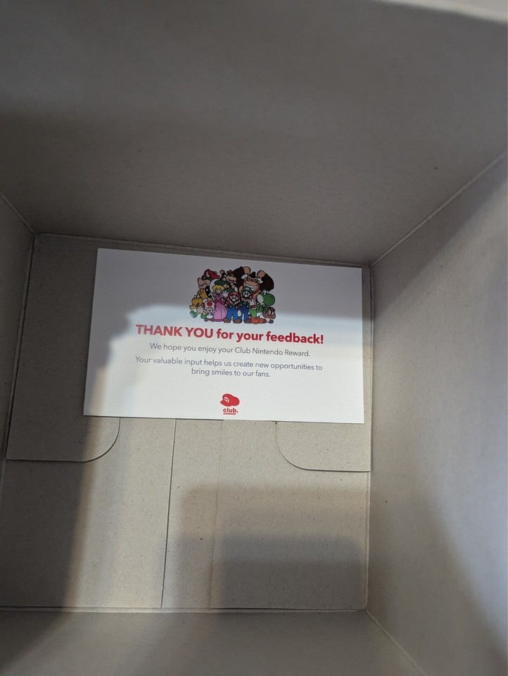 Exclusive Club Nintendo Platinum Award 2010 Super Mario Characters ...