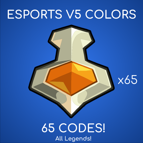 Brawlhalla Esports Colors v5 Codes - All Legends - 65 Codes! - Fast ...