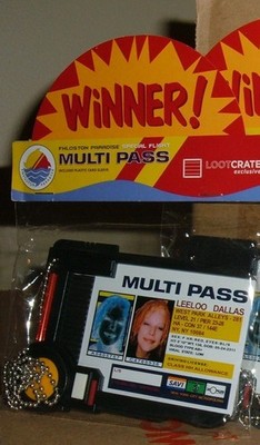 The Fifth Element Leeloo Dallas Multi Pass New In package | eBay