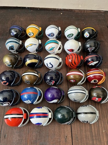 29x NFL Mini Helmet Team Set Cowboys Bills Eagles Redskins | eBay UK