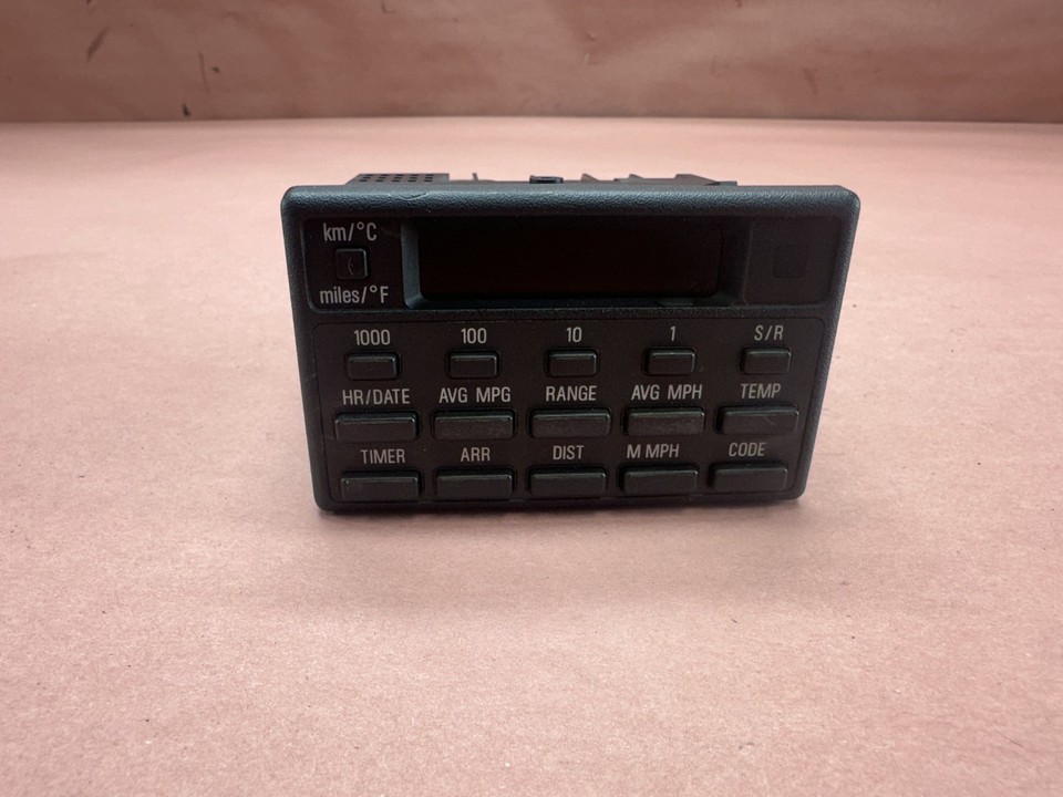 BMW E34 540I E32 740I Input OBC On-Board Computer Screen Display Unit ...