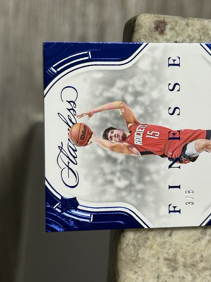 2024 Panini Flawless Reed Sheppard Finesse Sapphire Rookie Autograph ...