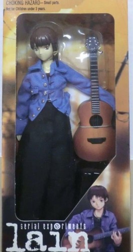 Serial Experiments Lain Figure Guitar Ver | eBay