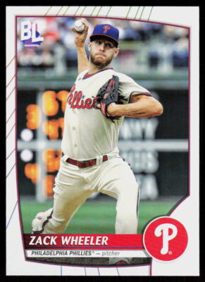 2023 Topps Big League Zack Wheeler #90 BASEBALL Philadelphia Phillies ...