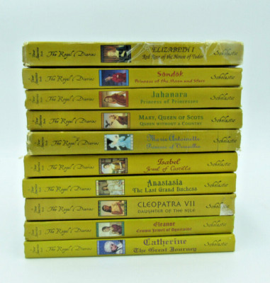 Lot of 10 A Dear America The Royal Diaries Biographical Fiction HC ...