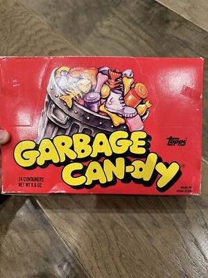 RARE TOPPS 1988 Wacky Packages garbage Candy Sealed Candy Trash NOS Wax ...