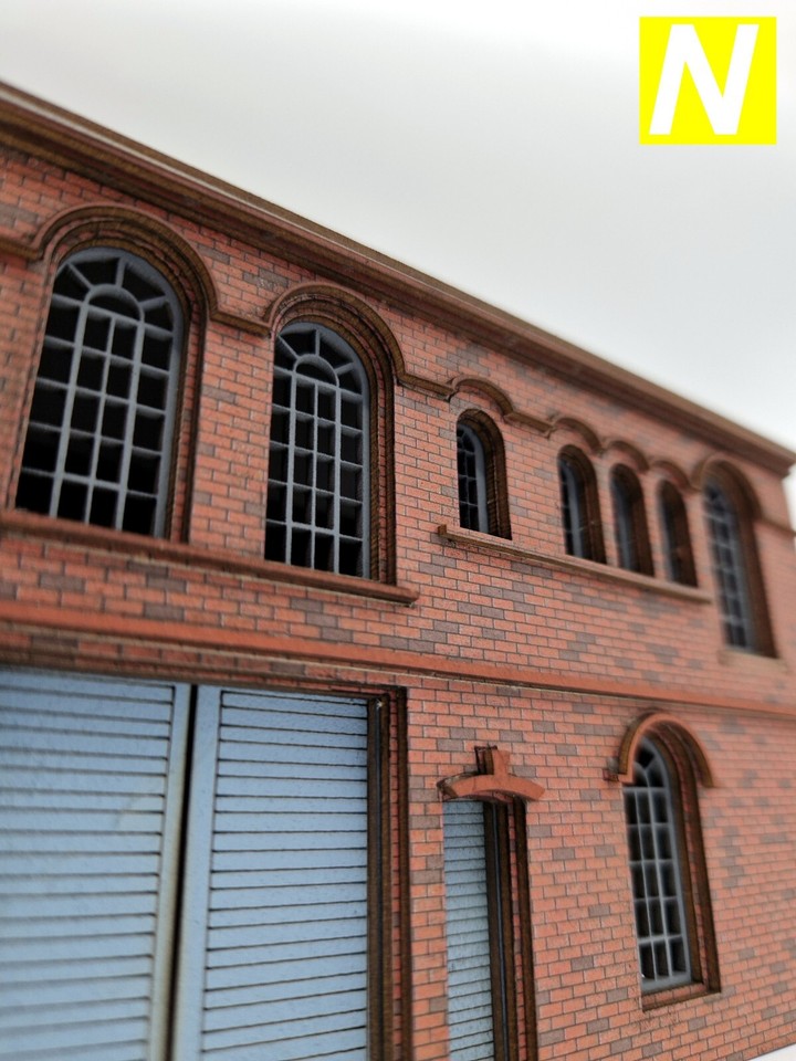 Modelux N GAUGE 'I & R Morley Side Warehouse' kit | eBay UK