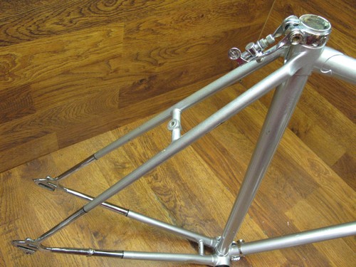 VINTAGE ATALA CHROMED LUGGED STEEL ROAD BIKE FRAME SET - FOR PARTS ...