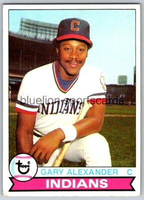 1979 Topps #332 Gary Alexander Indians | eBay