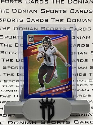 2021 HAYDEN HURST DONRUSS OPTIC BLUE /179 ATLANTA FALCONS #152 | eBay