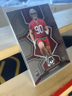 2022 Panini Mosaic Football #380 Logan Hall Base RC Rookie Card ...