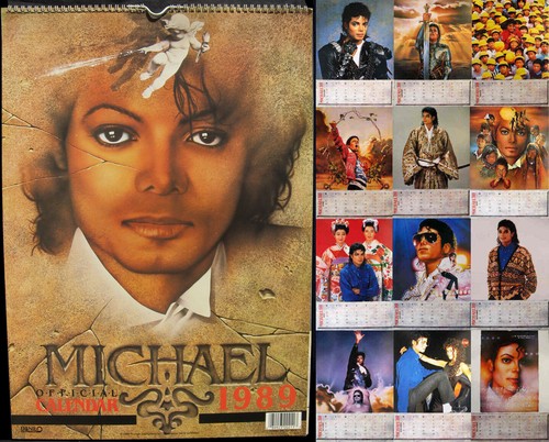 Michael Jackson Calendrier 1989 Calendar Calendario Poster Posters ...