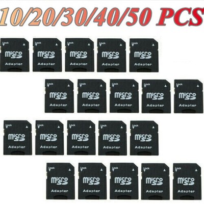 Lot Micro SD Adapter TransFlash TF To SD SDHC Memory Card Adapter ...