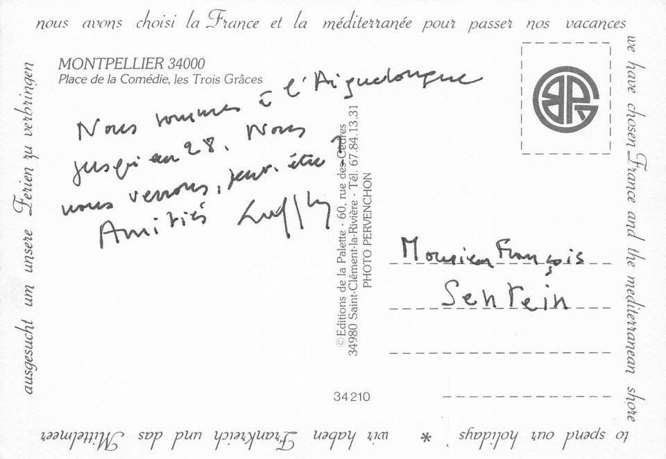 34 MONTPELLIER PLACE DE LA COMEDIE | eBay