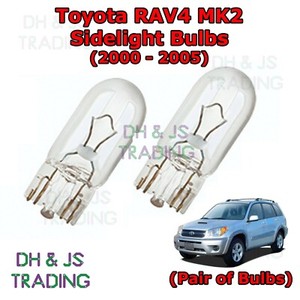 Toyota RAV4 Front Sidelights Park Lights Side Light Bulb Bulbs RAV 4 ...