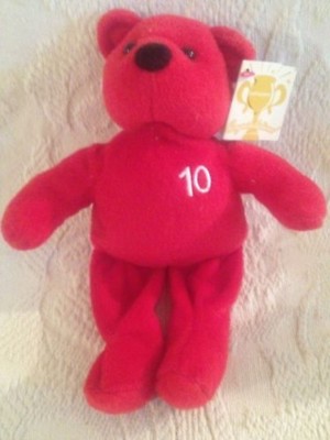 Nutrisystem 10 Pound Weight Loss Plush Stuffed Red Bear 9" W/ Tag | eBay