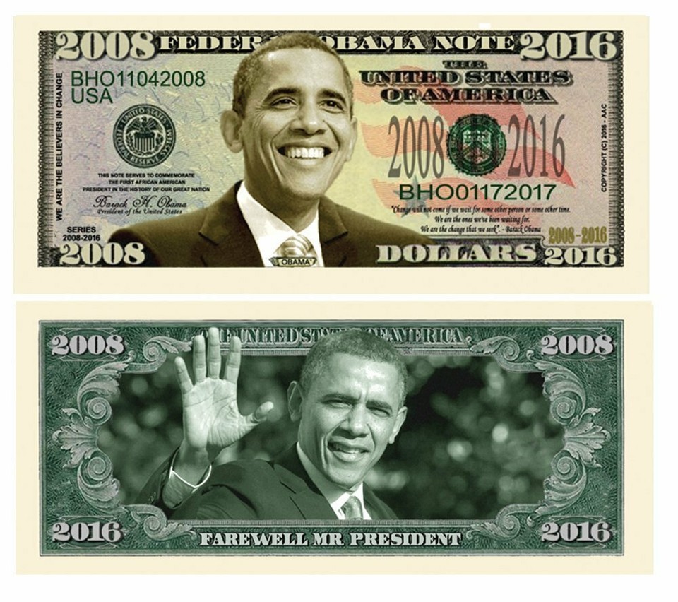 President Obama "Legacy" 4- pack -Novelty Bills | eBay