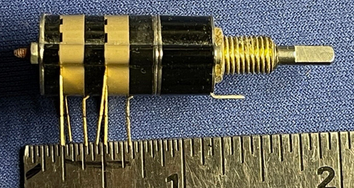 81073 GRAYHILL MULTI POSITION SWITCH GOLD LEADS VINTAGE 1984 NEW LAST ...