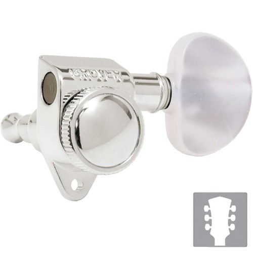 NEW Grover 502 LOCKING Tuners 3x3 Modern Gibson Les Paul PEARLOID ...
