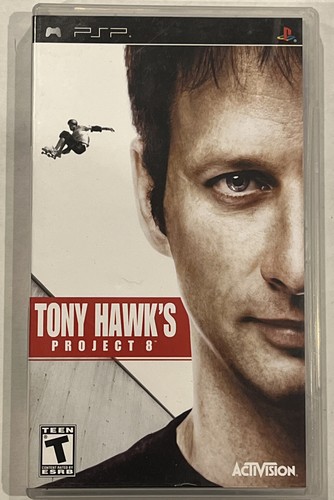Tony Hawk's Project 8 PSP Sony Black Label Complete with Manual | eBay