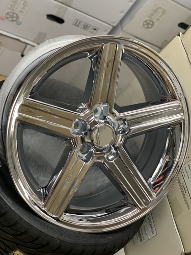 (4) 20x8 IROC CHROME RIMS ONLY (5X120.65) MONTECRLO SS IROC Z28 ...