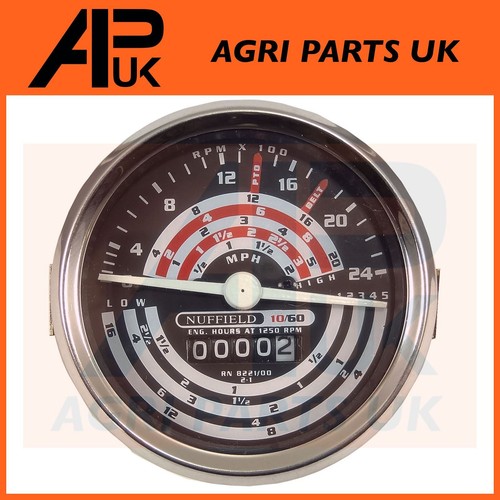 Nuffield 1042 1060 10-42 10-60 Tractor Tractormeter REV Clock ...