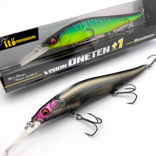 Megabass Vision Oneten 110 +1 Jerkbait (JDM Colors Available) | eBay