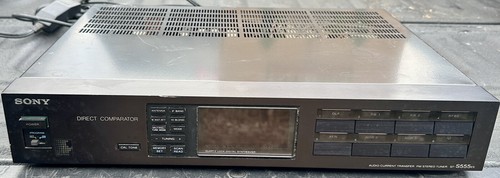 Sony ST-S555ES Stereo Receiver FM Tuner Direct Comparator 220V European ...
