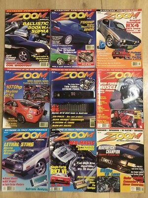 ZOOM Magazine issues #21,22,23,25,26,27,28,29, & 30 ($12 for any 2 mag ...