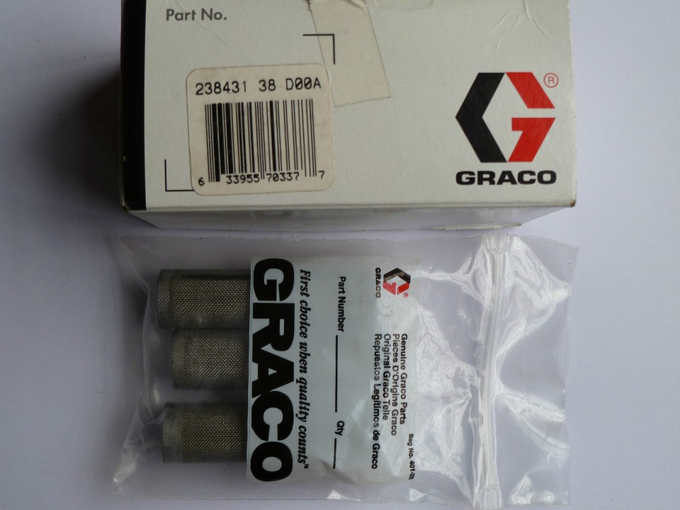 Graco 238-431 Multi pack Q60 Mesh Strainers/filters Graco 238431 3 ...