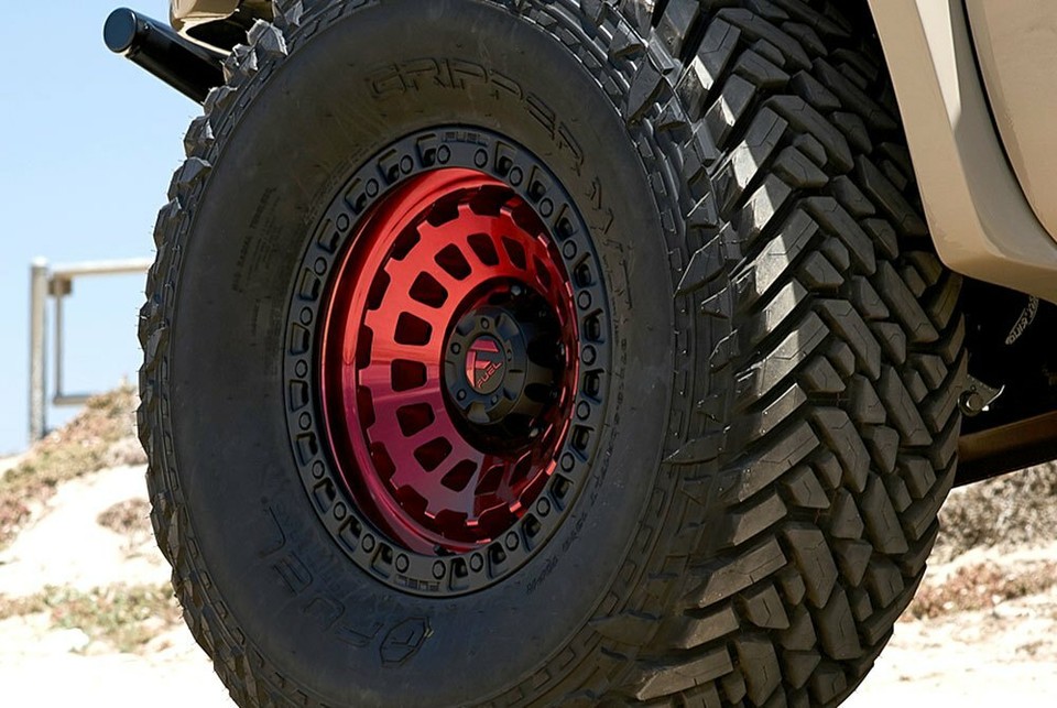 2017 Fuel Zephyr Candy Red Wheels Rims Fits Gladiator Wrangler ...