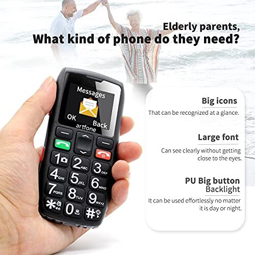 C1 Big Button Basic Senior Mobile Phone Unlocked Simple Mobile Phone ...