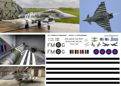 1:48 RAF "Moggy" Typhoon D-Day Anniversary & Tribute Decals | eBay