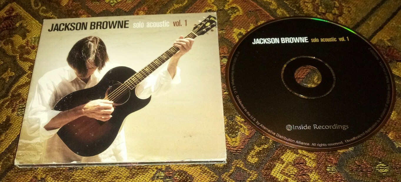 Solo Acoustic Vol 1 by Jackson Browne Audio CD 2005 Inside Recording ...