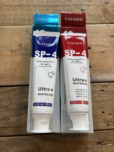 Yayashi Sp-4 Probiotic Whitening Toothpaste, Oralshark Sp-4 Probiotic LOT OF 2 | eBay