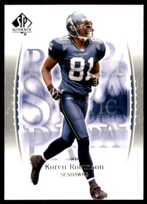 2003 SP Authentic #74 Koren Robinson | eBay