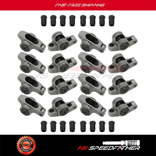 for Small Block Chevy 327 350 400 Stainless Steel Rocker Arms 1.5 Ratio ...