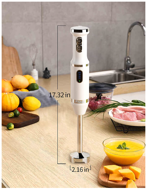 Cordless Hand Blender electric,Immersion Multi-Functional ,4-In-1 ...