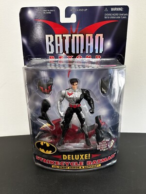 Hasbro Batman Beyond Deluxe Strikecycle Batman MOC HTF Figure Terry ...