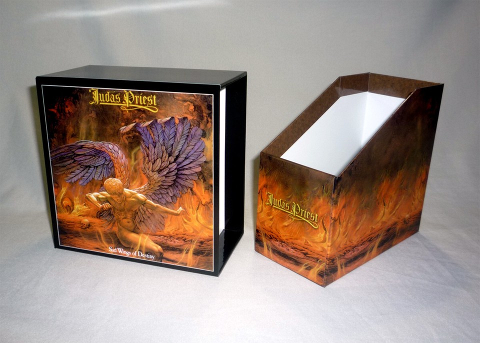 Judas Priest-Sad Wings of Destiny empty promo box for Japan mini lp ...
