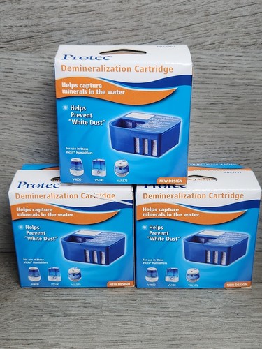 3PK Protec Demineralization Humidifier Cartridge PDC51V2 Vicks And ...