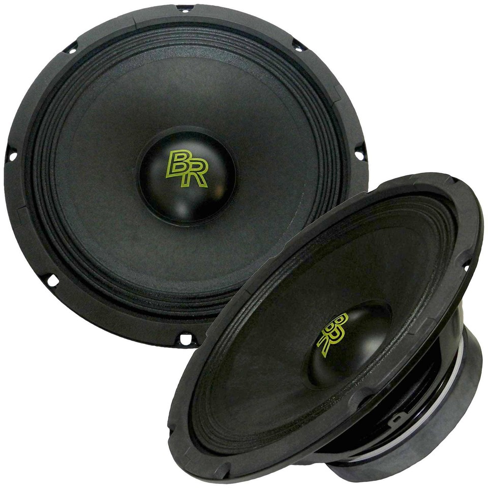 Loaded 1200W Speaker Box 8" Midrange Speakers & 1.5" Bullet Tweeters ...