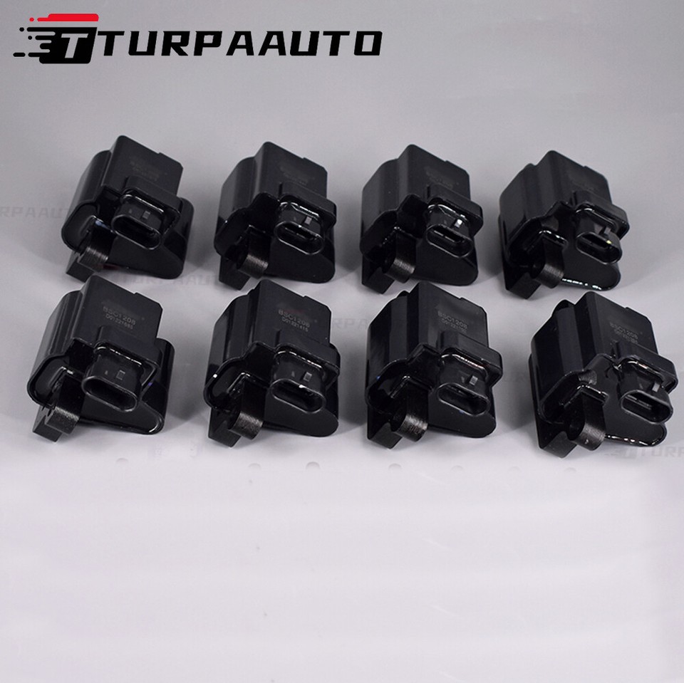 8PCS ACDelco High Ignition Coils For Chevy 4.8L 5.3L 6.0L UF271 D581 ...