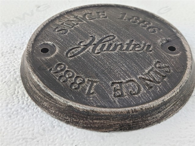 Hunter Viente 52" Indoor Roman Bronze Flushmount Ceiling Fan 53035 for ...